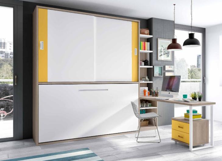 Camas abatibles - MUEBLES JUVENILES , DORMITORIOS JUVENILES